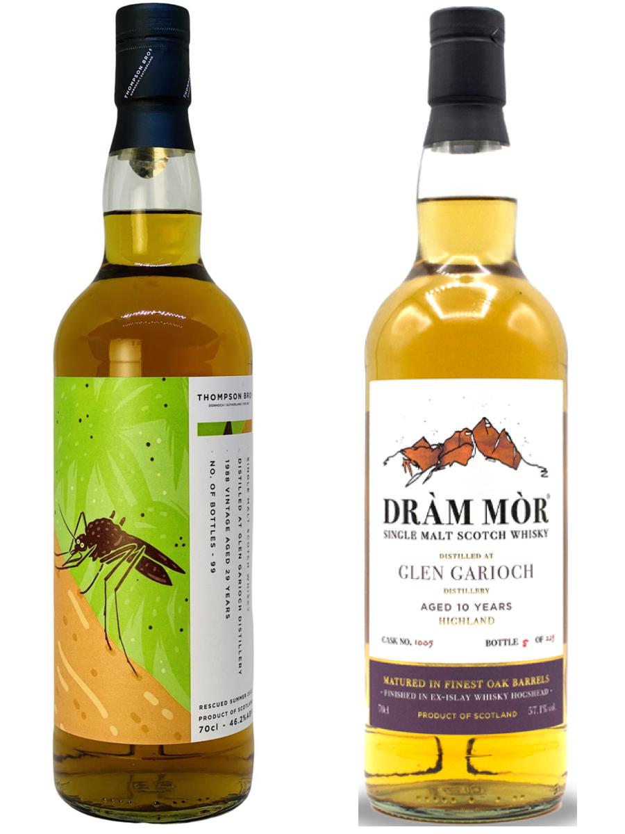 Thompson Bros 1988 Glen Garioch 29yo & Dram Mor Glen Garioch 10yo Cask – Two Whisky Bros