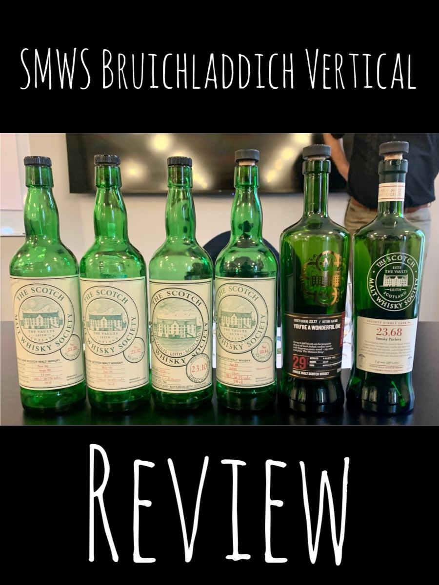 SMWS Bruichladdich Distillery Vertical Review – Two Whisky Bros