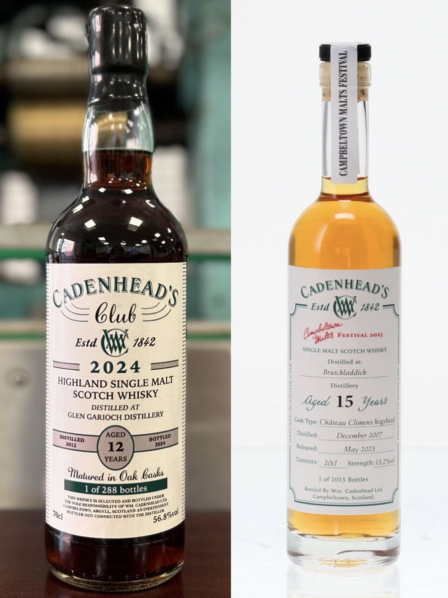 Cadenhead’s Glen Garioch 12yo (Club Bottling) & Lochindaal Cadenhead’s ...