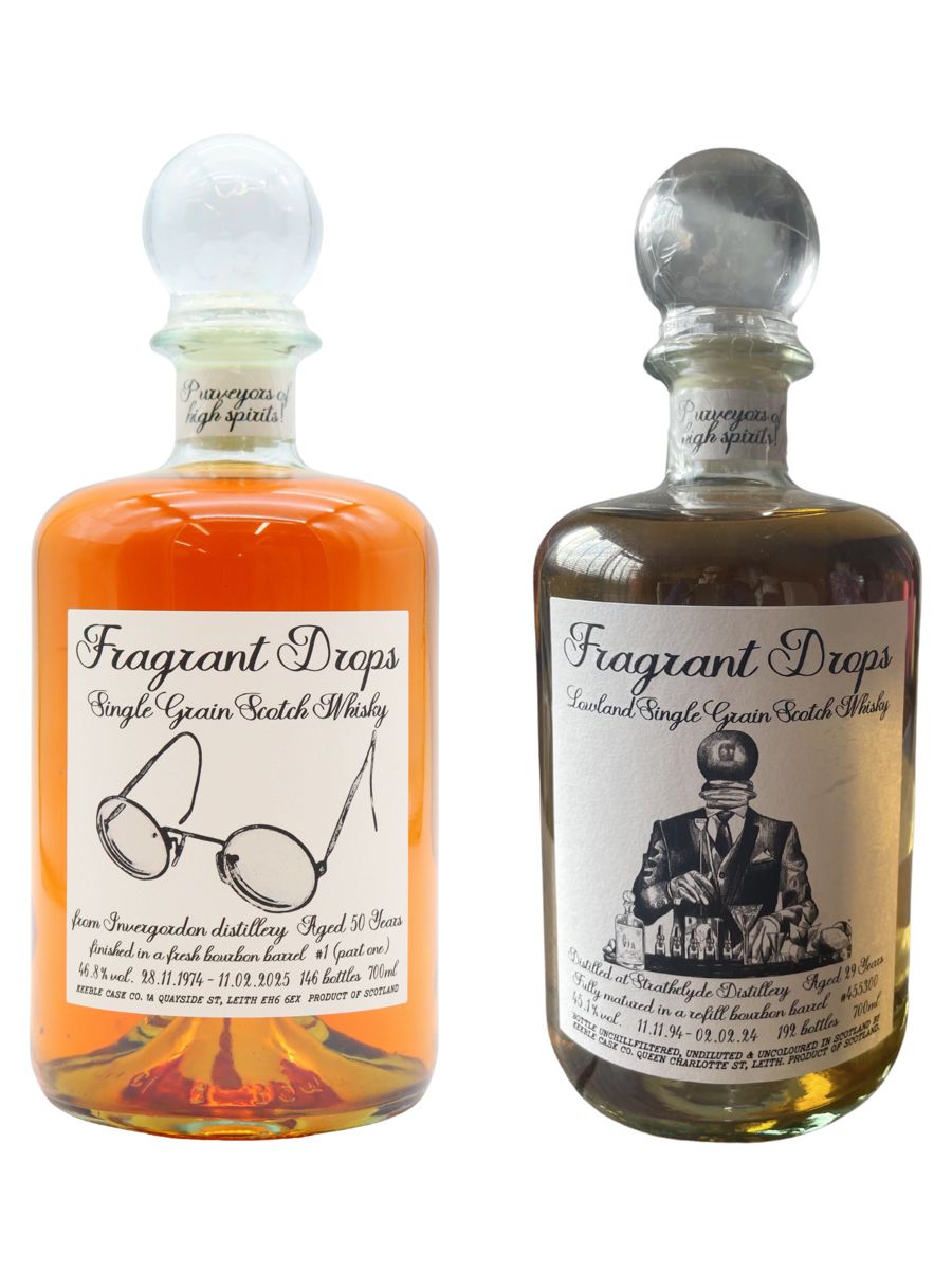 Fragrant Drops Invergordon 1974 Cask #1 & Fragrant Drops Strathclyde 1 ...