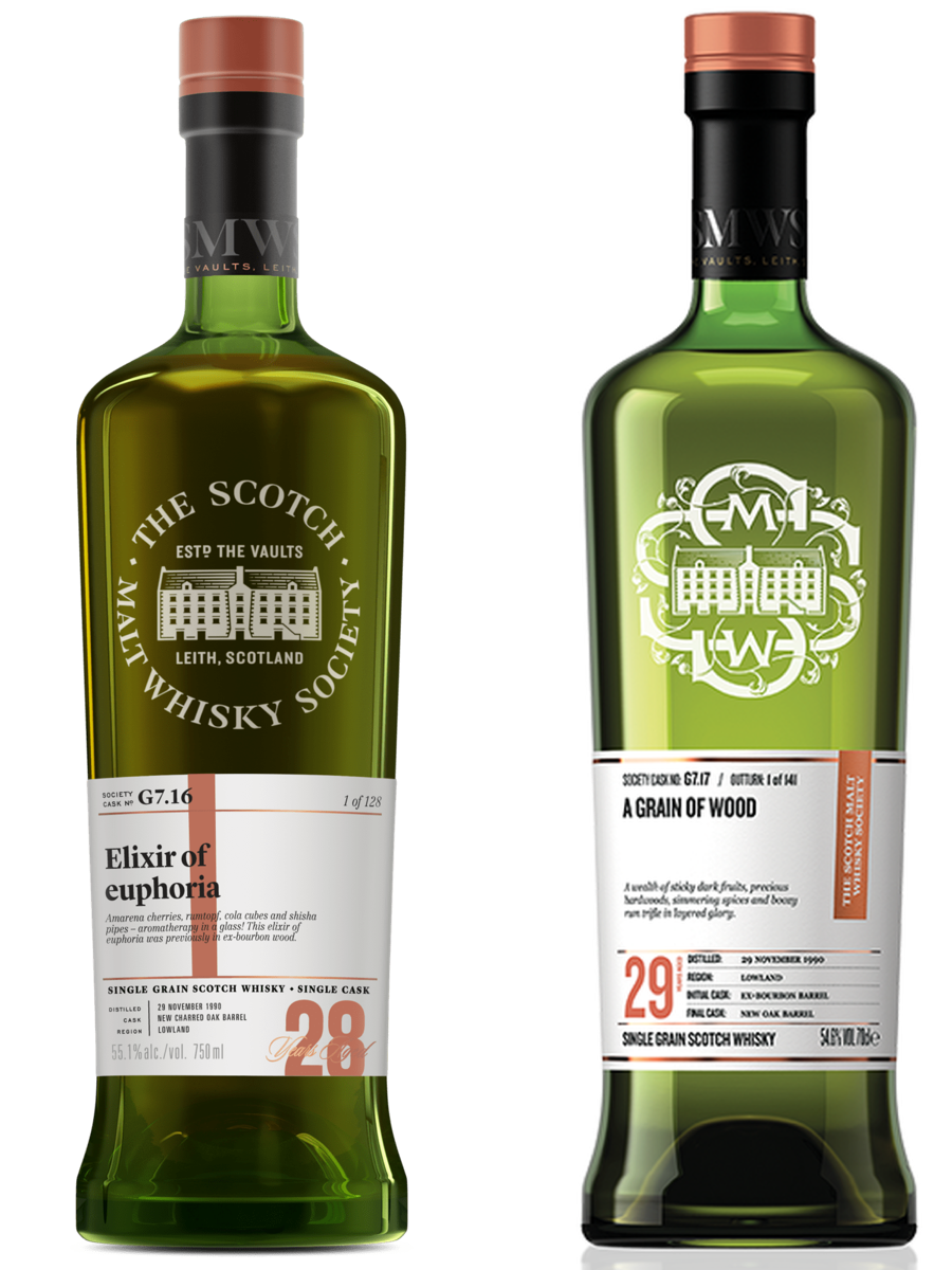 SMWS - G7.16 vs. G7.17 - Girvan Distillery Review – Two Whisky Bros