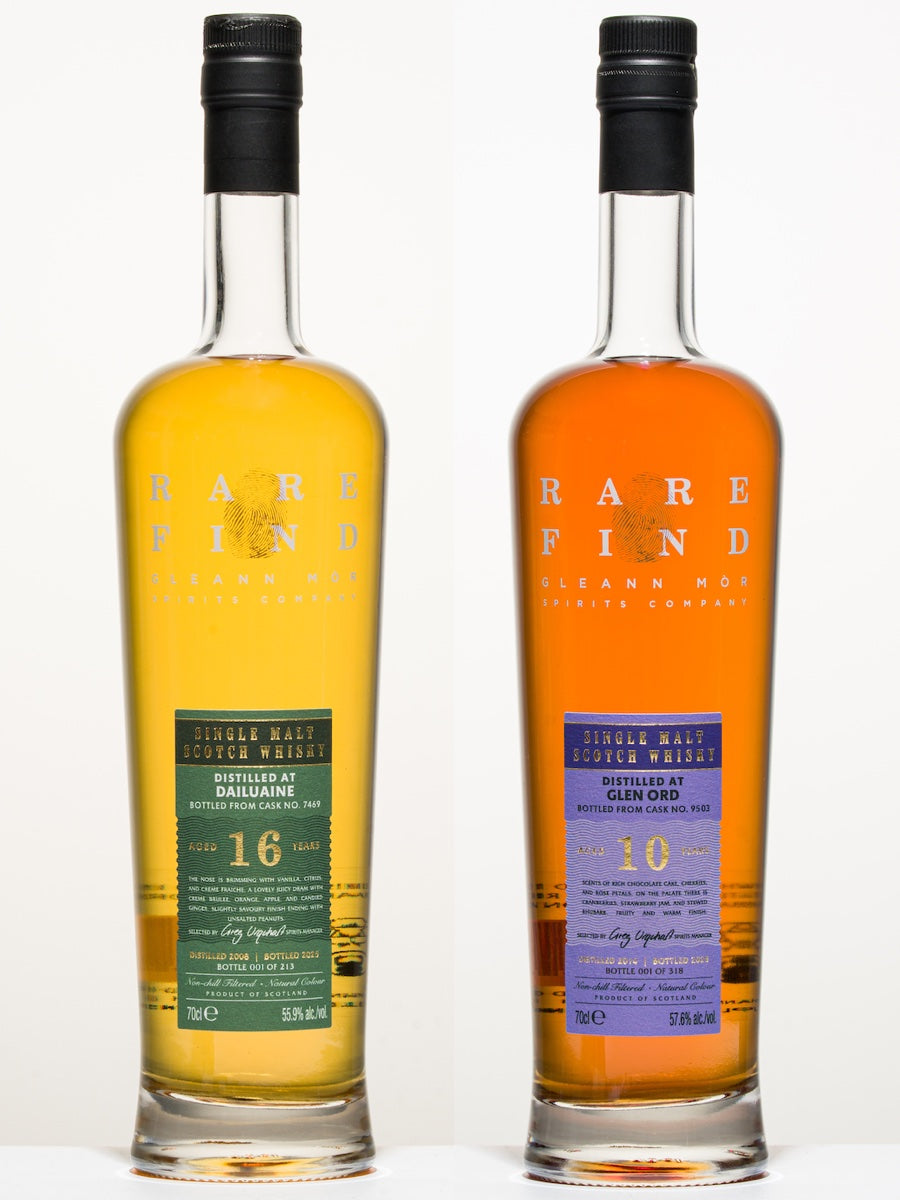 Gleann Mor Rare Find Dailuaine 16yo Cask #7469 & Gleann Mor Rare Find ...