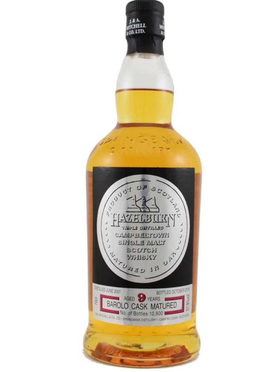 Hazelburn 9yo Barolo cask & Hazelburn 10yo Warehouse 15, Rotation 131 ...
