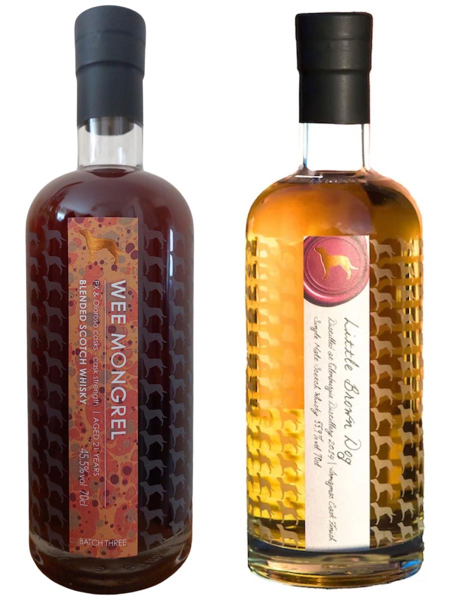Little Brown Dog Wee Mongrel 21yo Batch 3 & Little Brown Dog Glenburgi ...