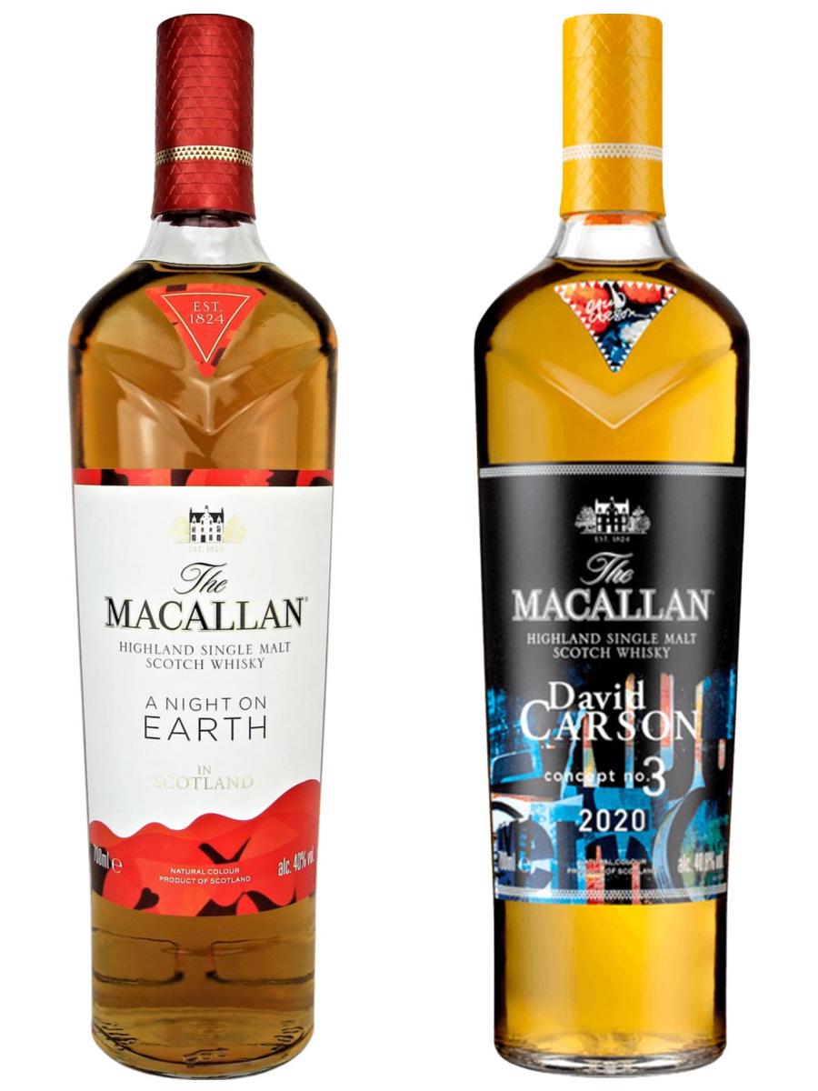 Macallan A night on Earth in Scotland 1st Release & Macallan Concept 3 ...