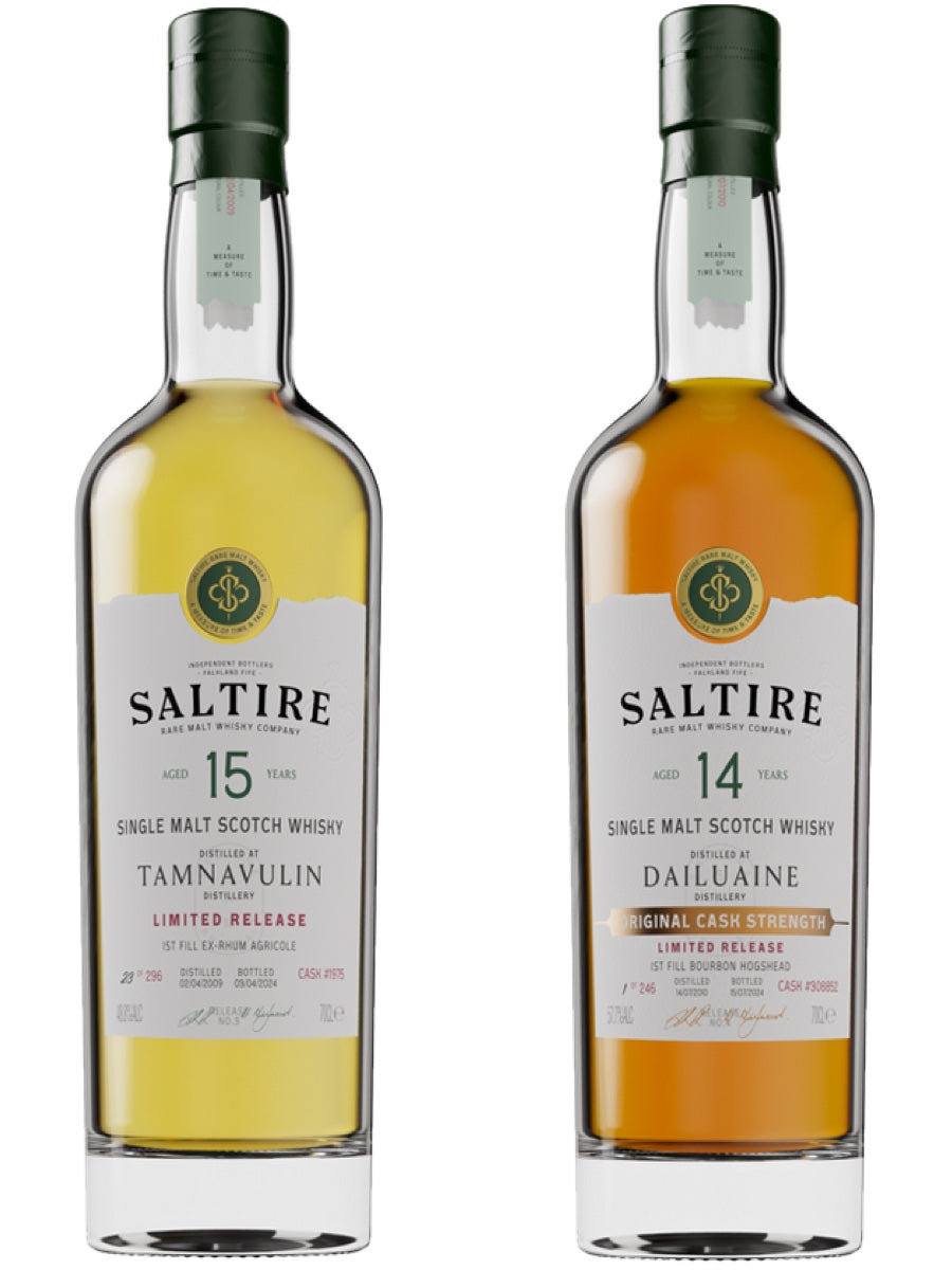 Saltire Rare Malts Tamnavulin 15yo Cask #1975 & Saltire Rare Malts Dai ...