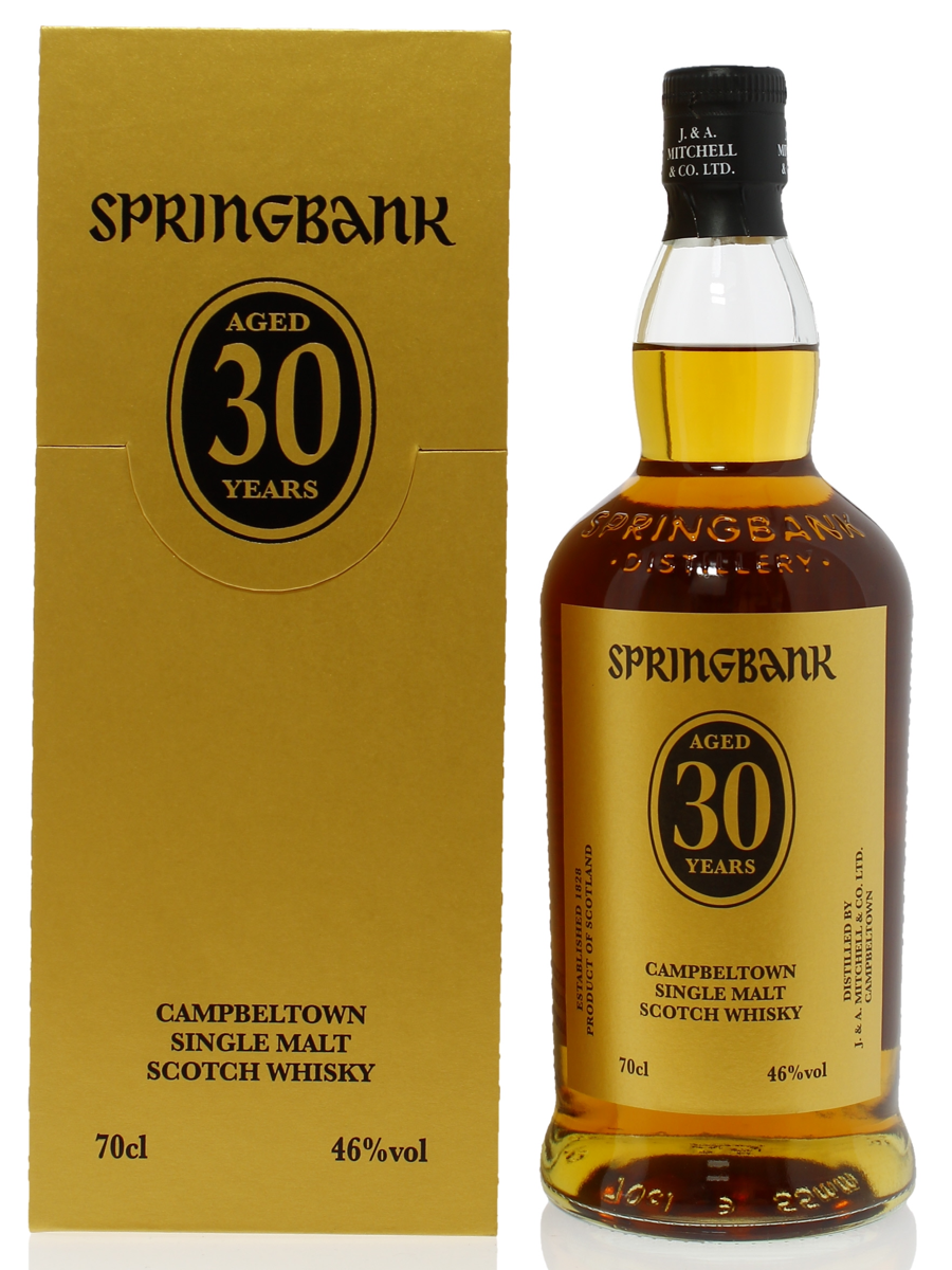 Springbank 30 (2024 Release) & Springbank Duty Paid Sample Warehouse 5 ...